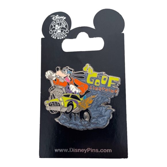 Disney | Jewelry | Disney Parks Goofy Goof Lightning Green Muscle Car ...